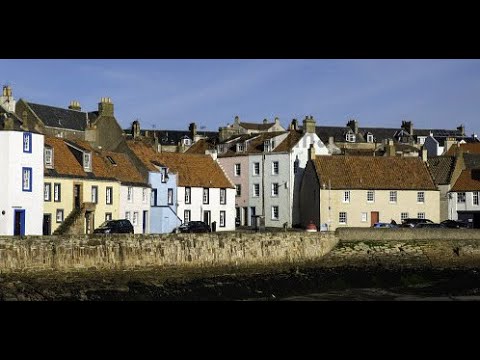 Spring Road Trip Drive To The Harbour And Coast On Visit To St Monans East Neuk Of Fife Scotland