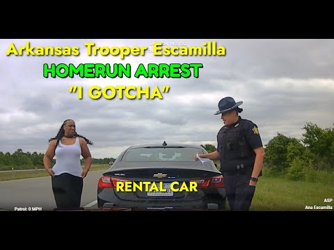 Arkansas Trooper Escamilla's Incredible Arrest That Left Criminal Speechless
