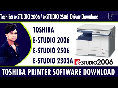 Toshiba e-STUDIO 2006 / e-STUDIO 2506 / e-STUDIO 2303A Series Printer Driver Download (Mitu Bhai)