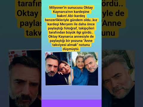 Milyoner'in sunucu Oktay Kaynarca'nın kardeşine bakın!.Abi-kardeş benzerlikleriyle gündem oldu..
