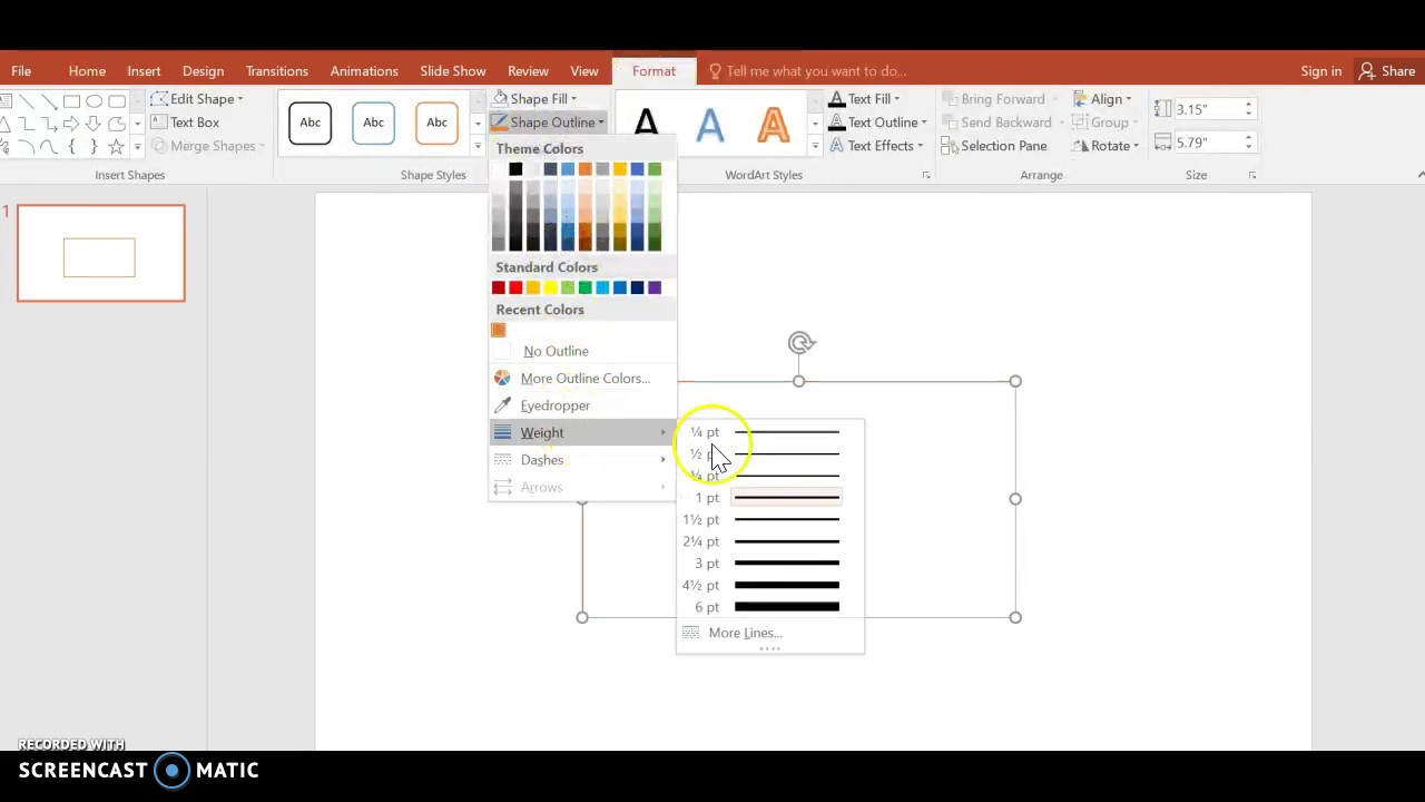 Creating Simple Envelope in PPT