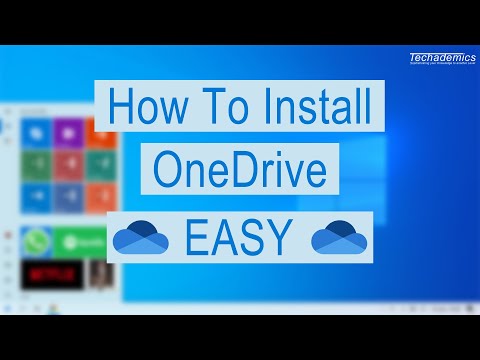 How To: Install OneDrive On Windows 10 - (Easy)