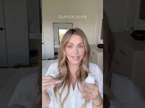 OLAPLEX vs K18- Which Is Better? #blonde #tips #hair