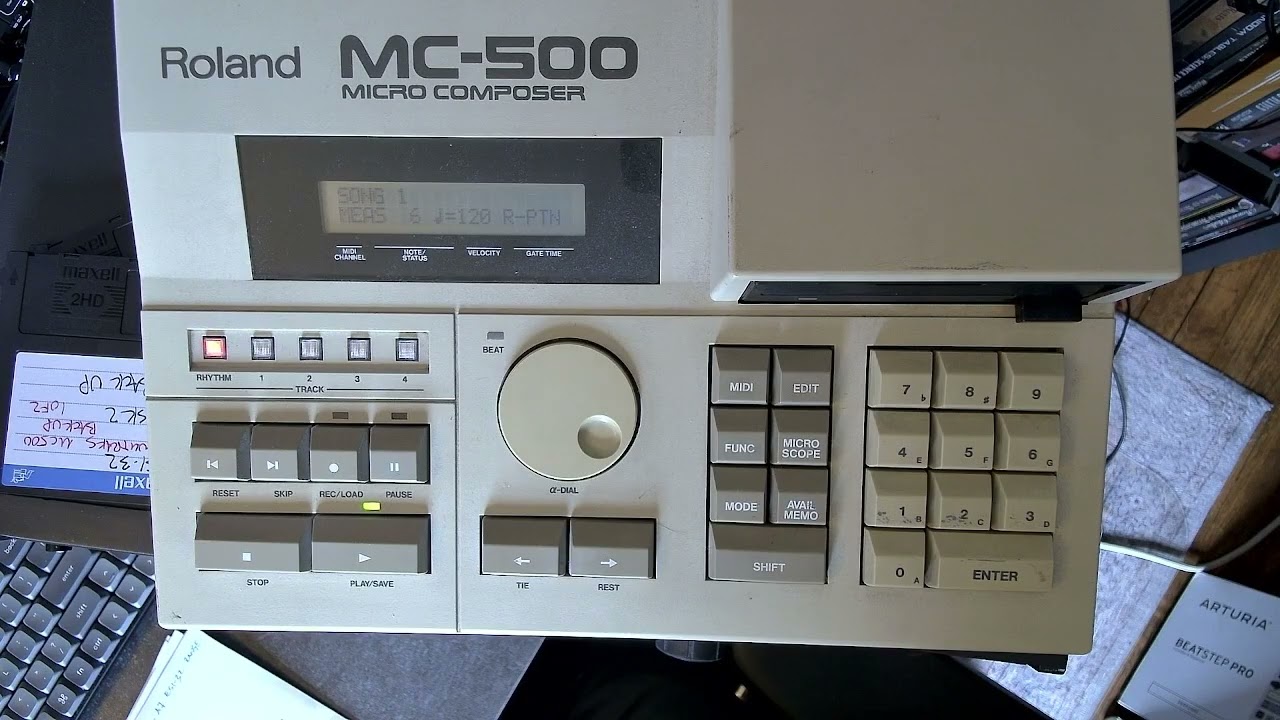 E-MU ESi-32 test #2 - with MC-500