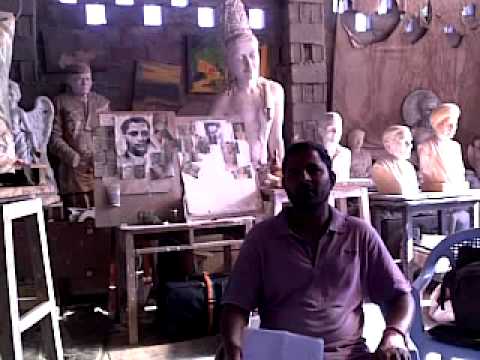 interview with artist and sculptor D.V. Murugan, tamila nadu, india, part 1