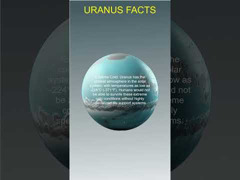 Uranus Interesting Facts 41 #uranus #solarsystem #factsaboutspaceandtheuniverse #universe