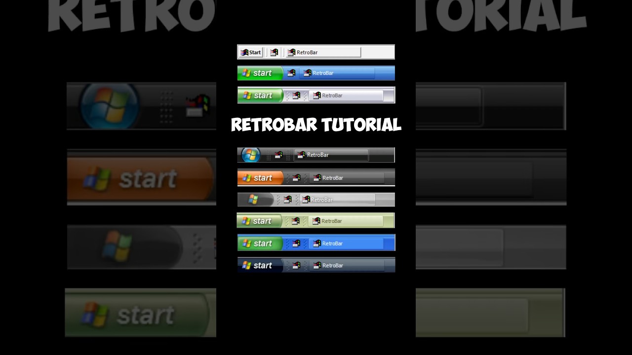 How to use older Windows taskbars #nostalgia