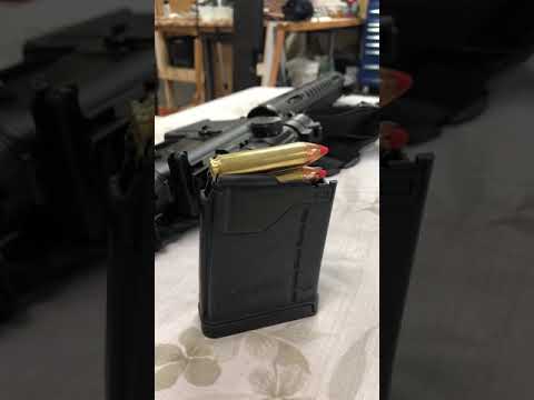 FAIL - .450 Bushmaster Magazine made on a Lancer Mag Body