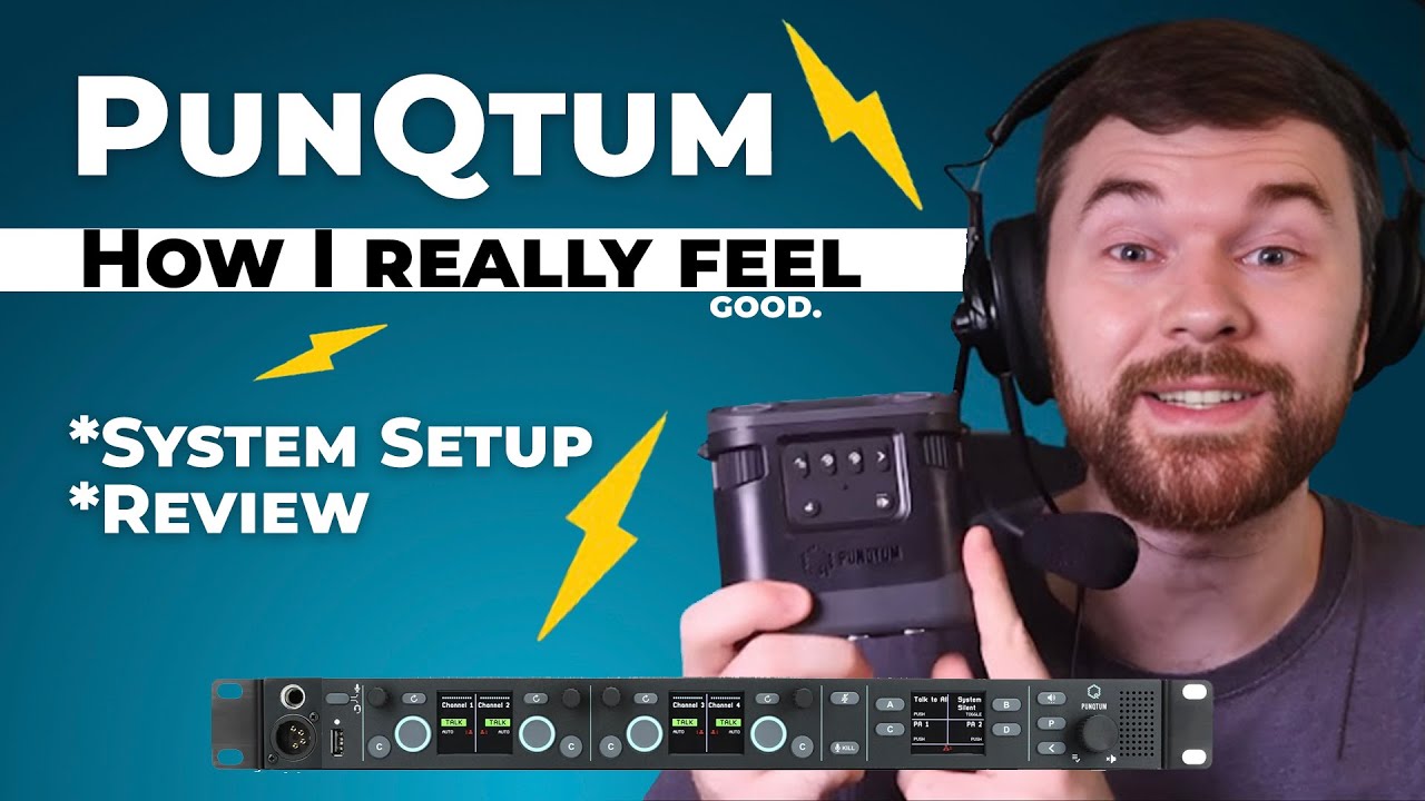 How This PunQtum Intercom System Works (For Churches & Live Events)