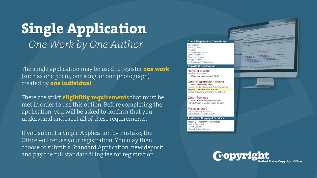 Single Application: Tutorial (2018)
