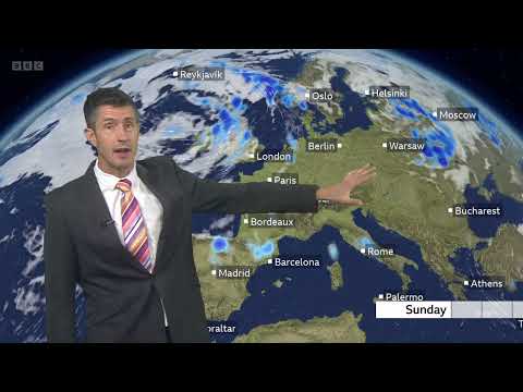 BBC weather today in Europe - June 21st, 2025