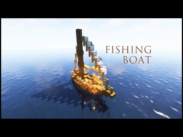 A Small Wooden boat Minecraft Map