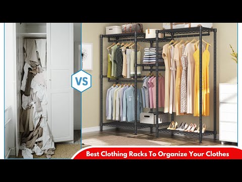 Effortless Clothing Organization: The Top 5 Clothing Racks You Need