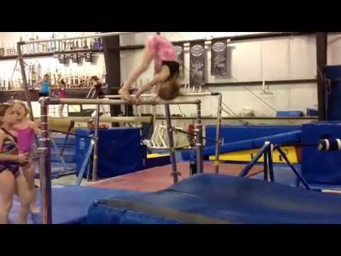 [Straddle] Cast Handstand | springersgymnastics
