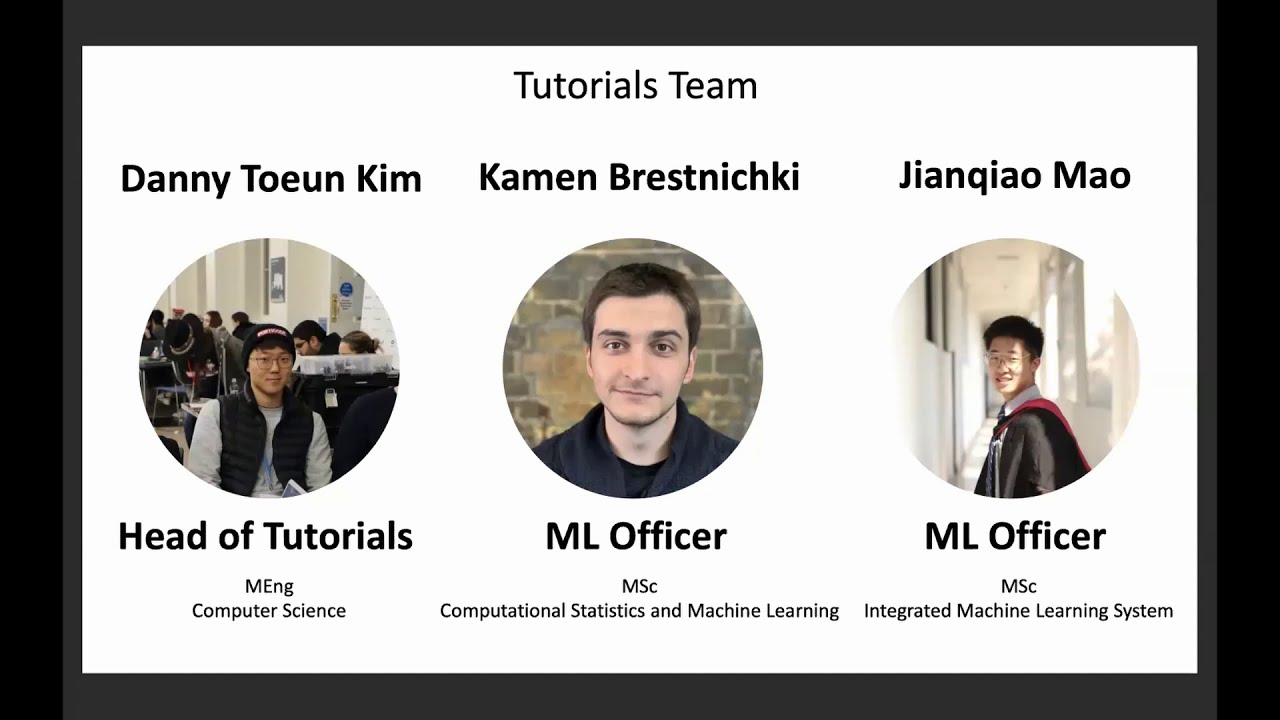 Introduction to Machine Learning tutorial series