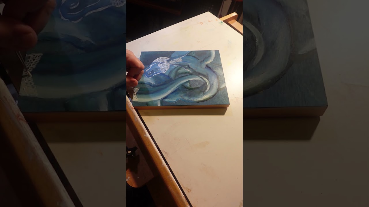 Saturday's Oil Painting. #oilpainting #painting #contemporaryart #abstractart #wordart