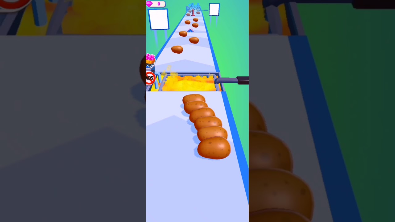Potato Rush 🍠🥔 Android Gameplay #23 | #shorts #gameplay #games #potatorush #potato #gaming