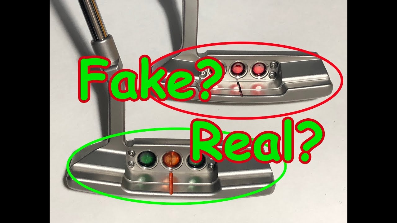 Fake (Counterfeit) Scotty Cameron 2018 Select Newport 2 Putter - How to tell the Difference