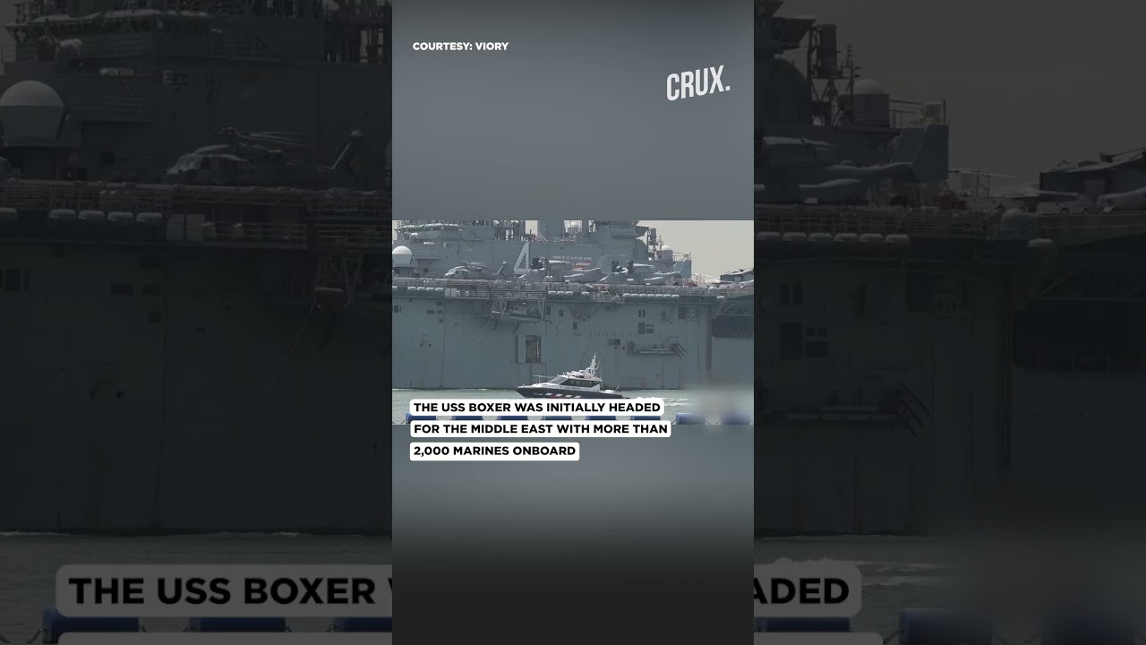 USS Boxer In Malacca Strait As Trump Calls Off 'Massive’ Iran Attack