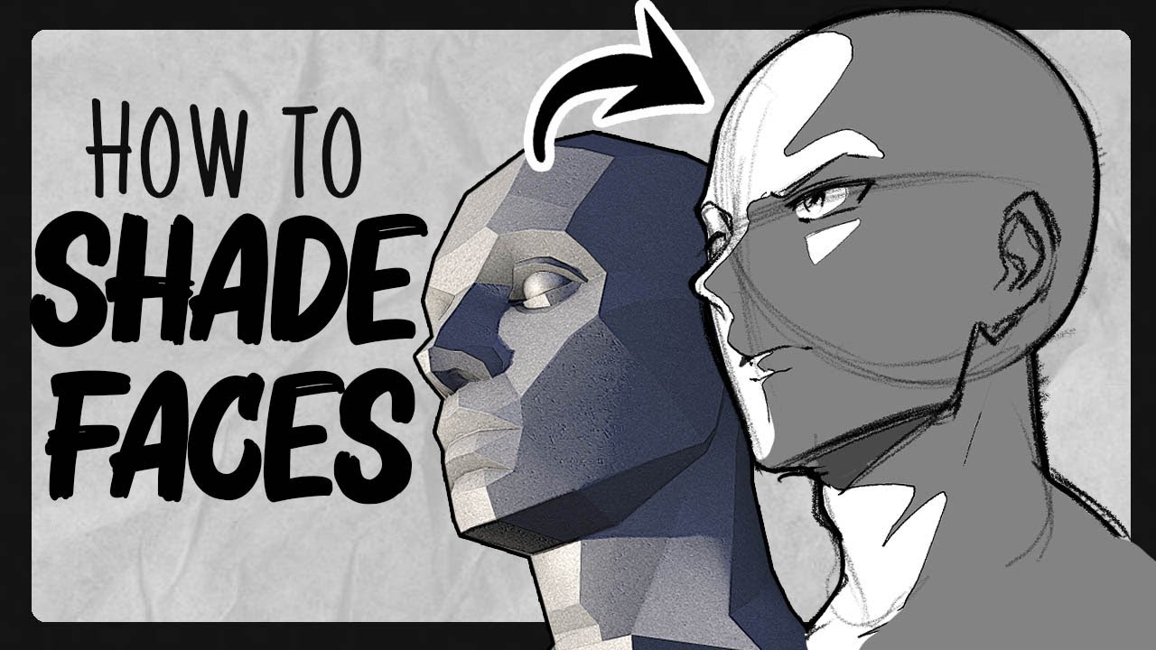 How to SHADE FACES | Tutorial | DrawlikeaSir