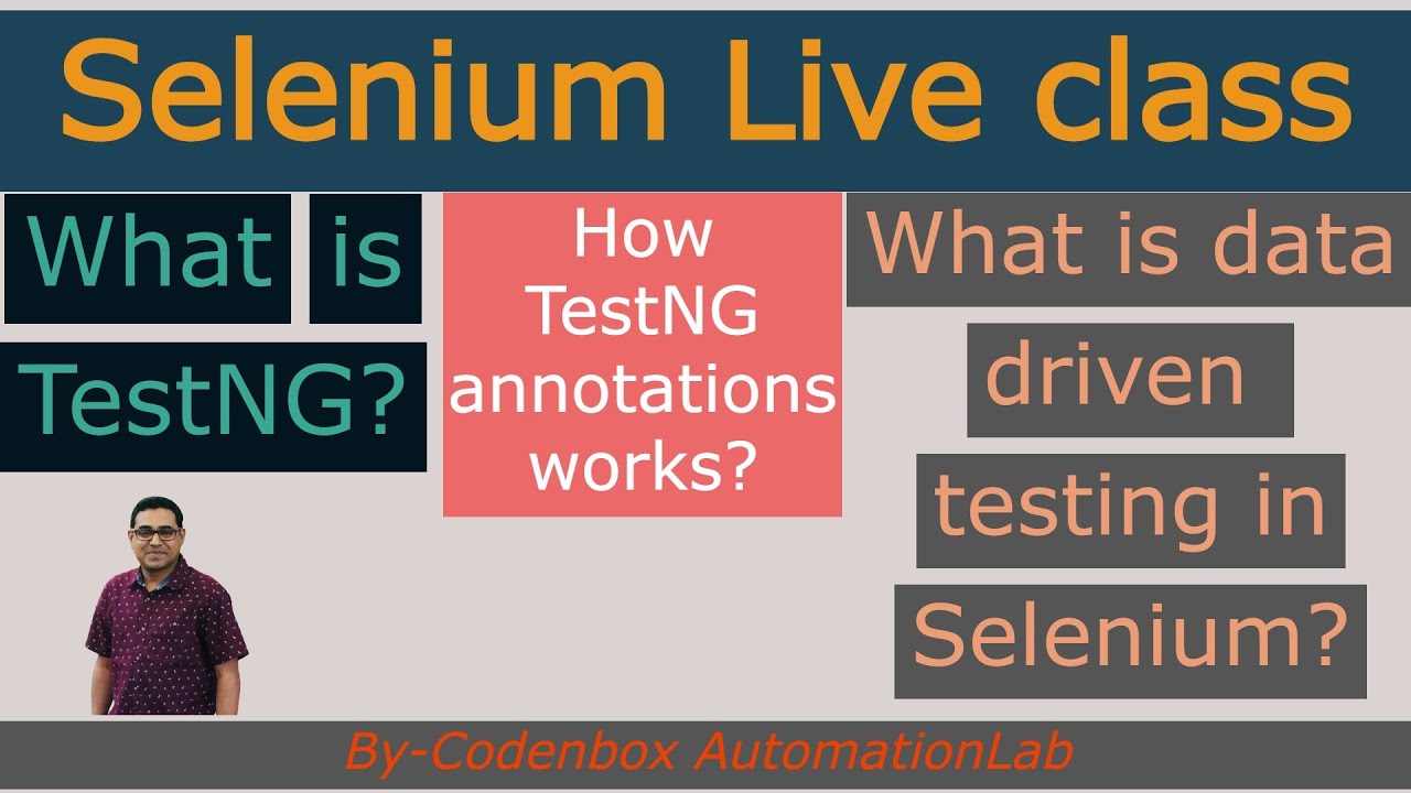 Class_Lecture _TestNG_Part2: How to use TestNG annotations?  Use case of TestNG annotations.