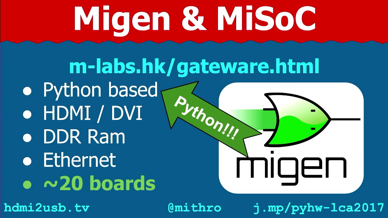 Using Python for creating hardware to record FOSS conferences!