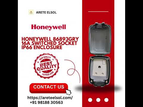 HONEYWELL - HONEYWELL MASTERSEAL PLUS MK 86893GRY 16A SWITCHED SOCKET ...