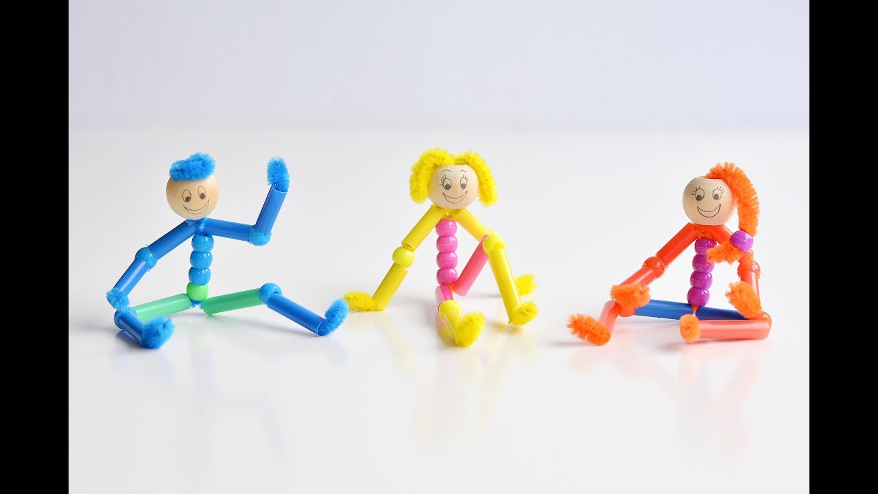 Beaded Pipe Cleaner People
