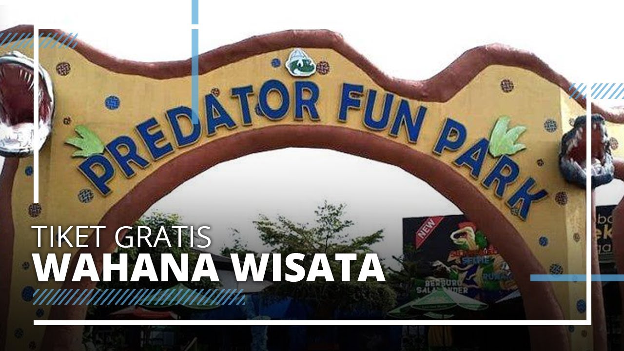 Predator Fun Park Sudah Dibuka, Ada Tiket Gratis Untuk Wisatawan ...
