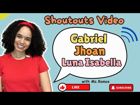 Shoutouts Tuesday | Con Ms.Ramos | Español Para Bebé | 06-17-25