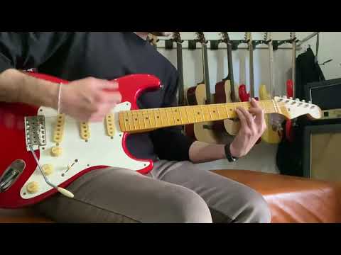 Fender Stratocaster ST-57AS 40th Anniversary - Candy Apple | Reverb