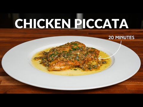 Easy Gluten-Free Chicken Piccata In Just 20 Minutes!