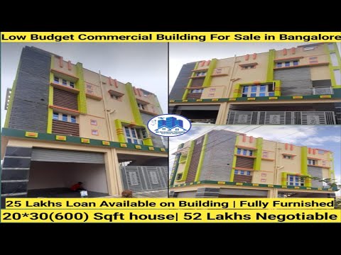 Low Budget Commercial Building For Sale in Bangalore|52 Lakhs (negotiable)| SPC Realestate Bangalore