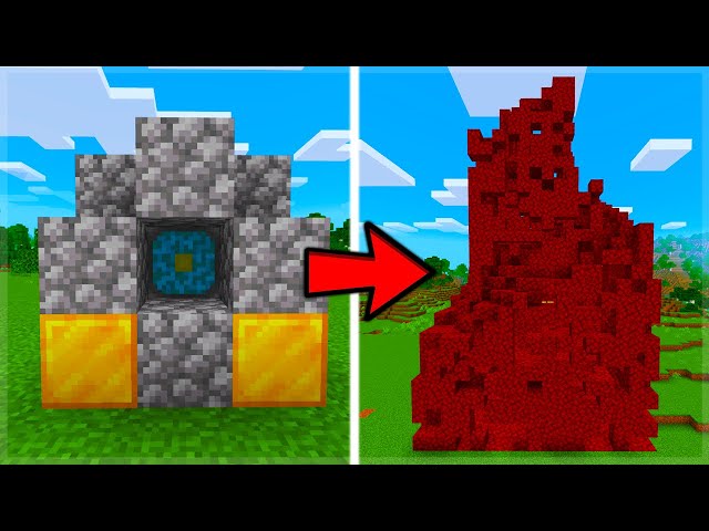 Nether Spire and Reactor Core in Minecraft PE: Looking back into the ...