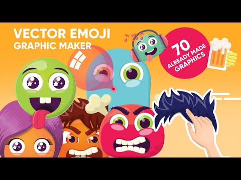 The Ultimate Emoji Creator - Fun Emoji Builder in action