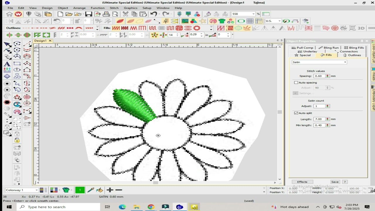 wilcom e4 2 column A tutorial part1