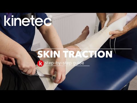 Applying Skin Traction for Thomas Splint