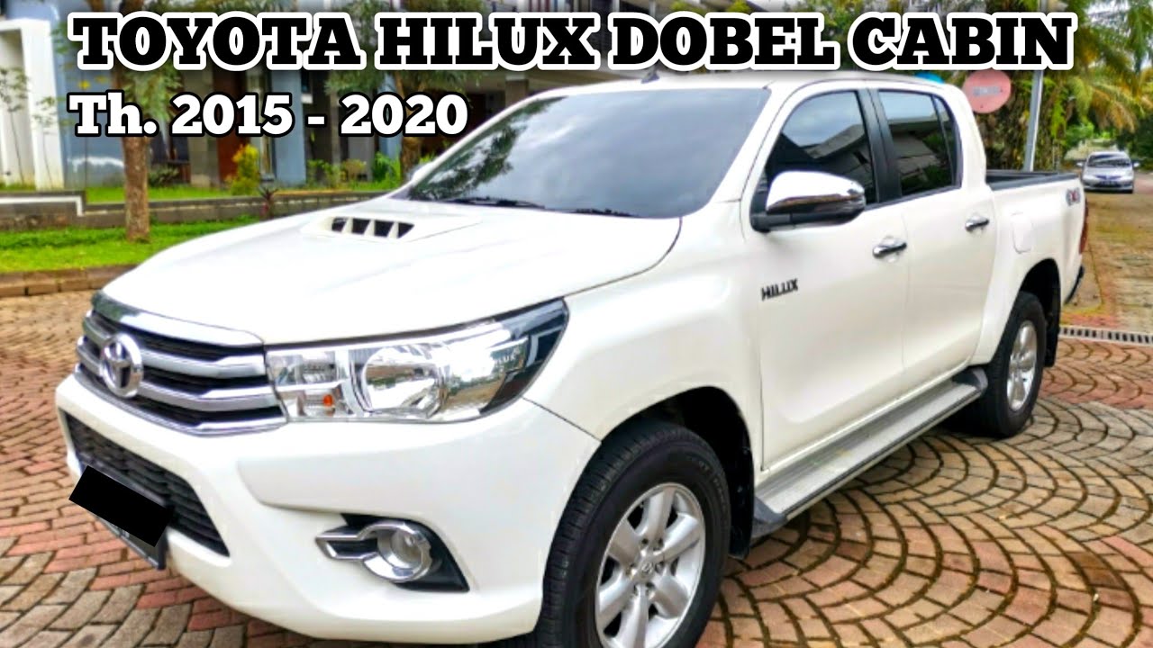 TOYOTA HILUX DOUBLE CABIN PRICE INFO 2015 - 2020
