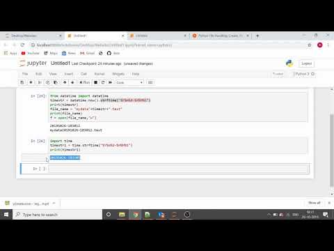 How to date/timestamp in new or existing file name in python