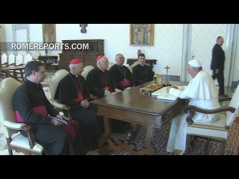 Cardinals Erdo and Bagnasco meet with the Pope to inform him about the CCEE