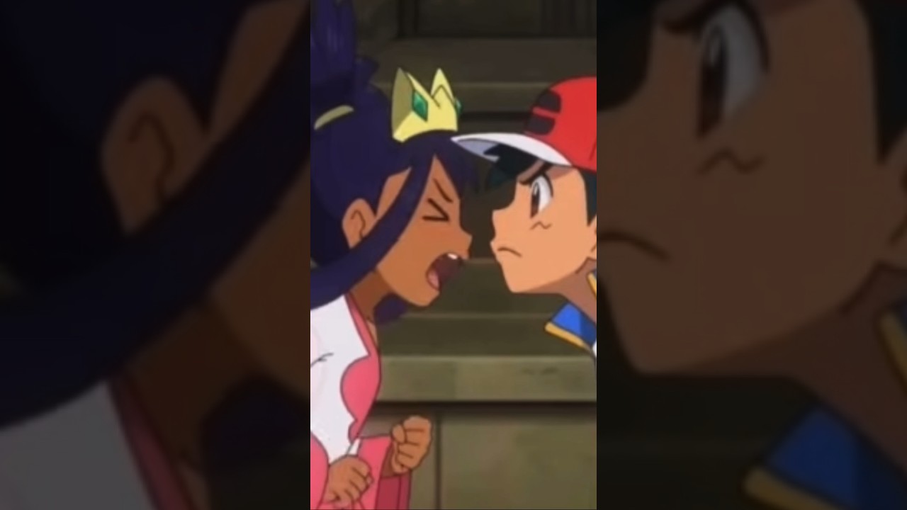 “Well aren’t you a kid too” #pokemon #pokemonanime #anime #ash #iris