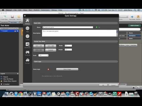 Learn Stencyl Tutorials | Placing objects on the screen - Mind Luster