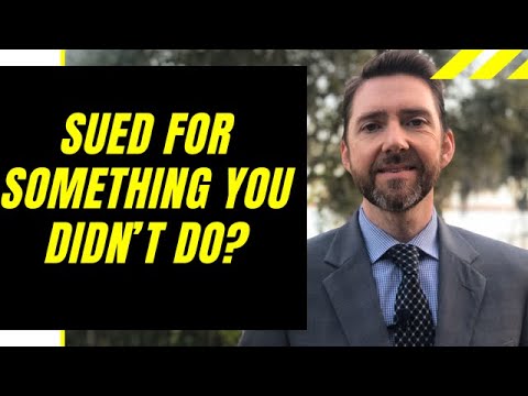 Sued For Something You Didn't Do? What is Vicarious Liability?