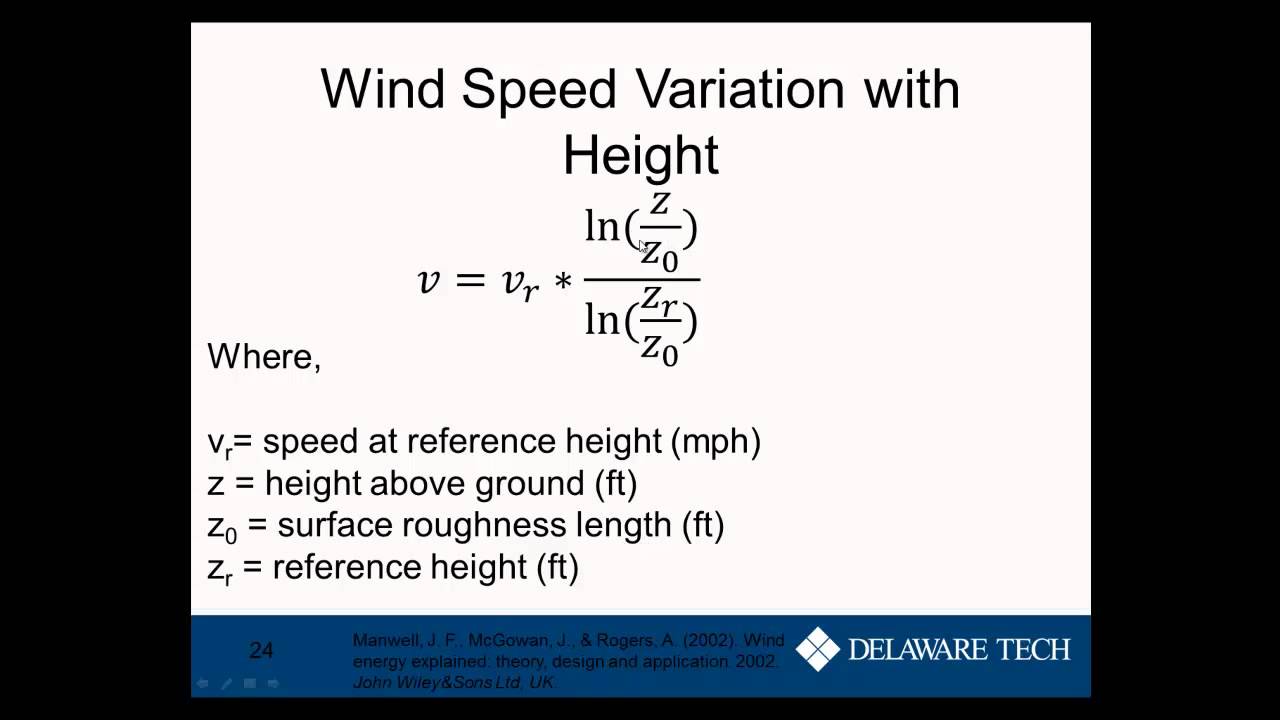 NRG154 Unit 3: Wind Energy