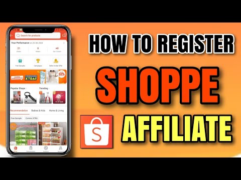 PAANO MAG REGISTER SA SHOPPE AFFILIATE | STEP BY STEP TUTORIAL