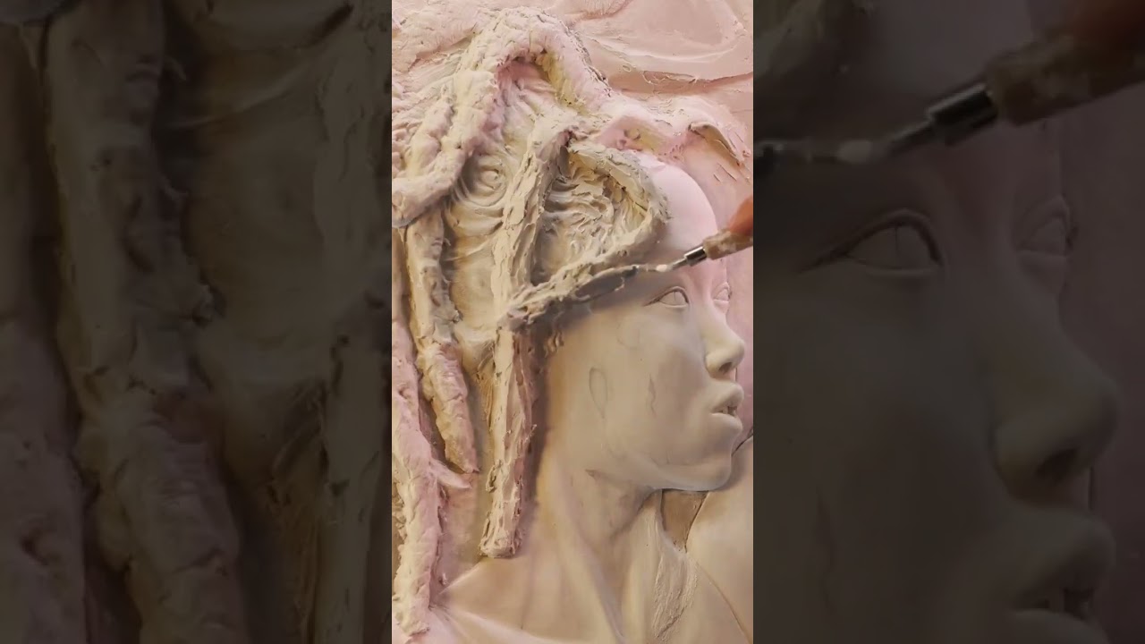 20s Drywall Art ! #escultura