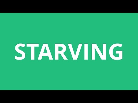 How To Pronounce Starving - Pronunciation Academy
