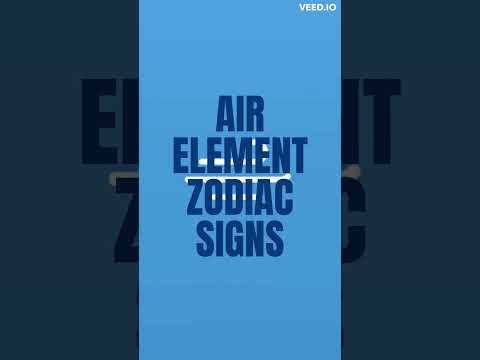 Did you know? #shorts #facts #zodiac #elements #air #zodiacsigns