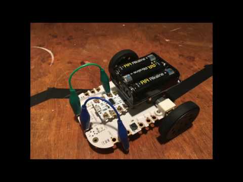 Crumble Coding - line following walkthrough