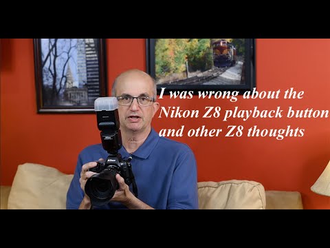Nikon Z8: Playback button location & using flash (1695)